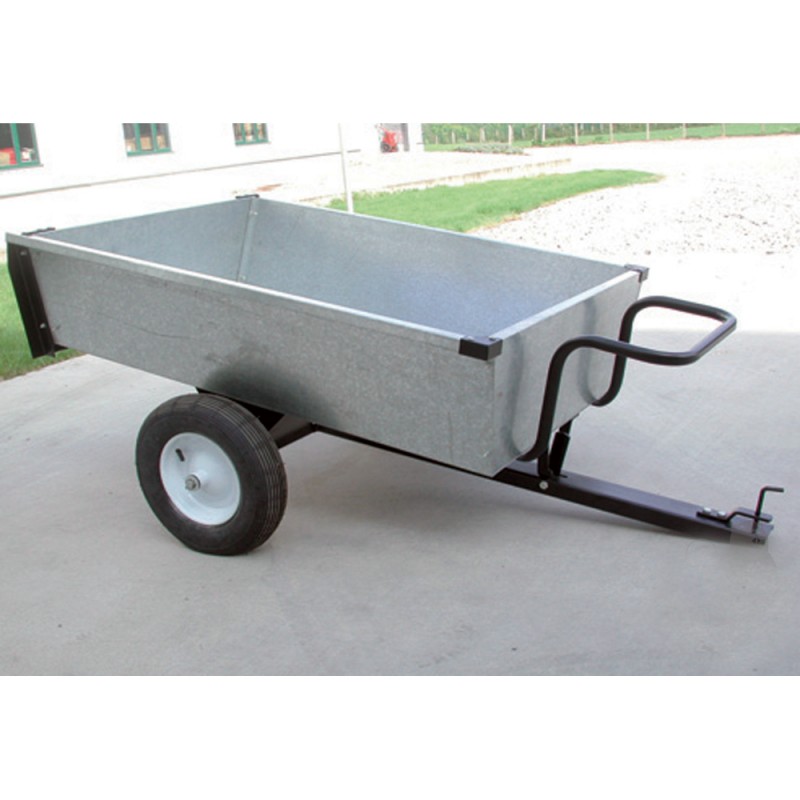 TURFMASTER-Remorque basculante en acier galvanisé-GAL320 Jardinage ...